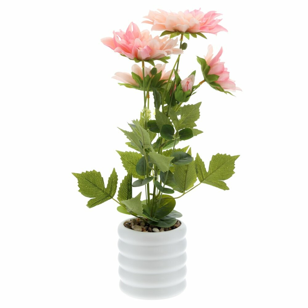 Цветочная композиция Георгин, 20х15х41 см KSM-815968