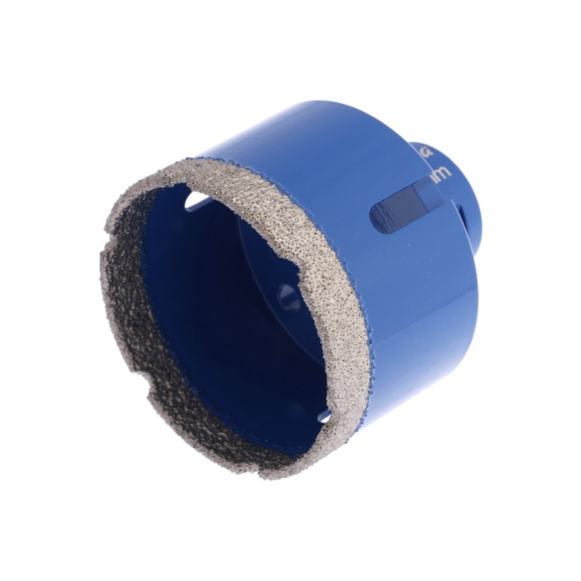 Коронка алмазная Тундра, для УШМ, для керамики и стекла, 60x35,8 мм