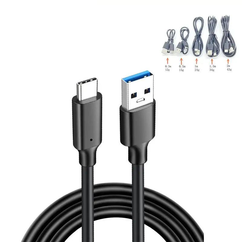 Универсальный кабель питания и передачи данных USB-C-типа 1A, автомобильный мультимедийный плеер, беспроводной 4-жильный кабель для подключения Android Auto