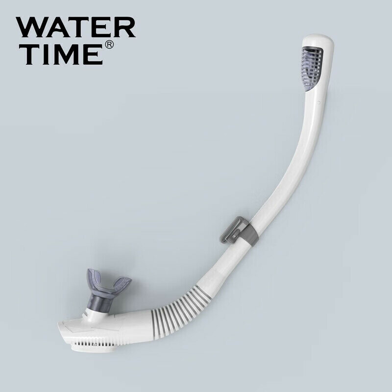WATERTIME/Shuichuan Full Dry Scuba Diving Respirator, Underwater Swimming And Snorkeling Equipment, White