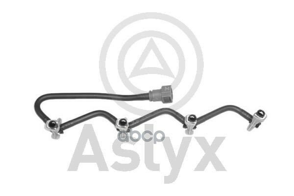 Трубка обратки, форсунка - FORD FIESTA VI 1.6 TDCI / FORD FOCUS III 1.6 TDCI / FORD MONDEO IV 1.6 TD шт. ASLYX арт. AS-601764