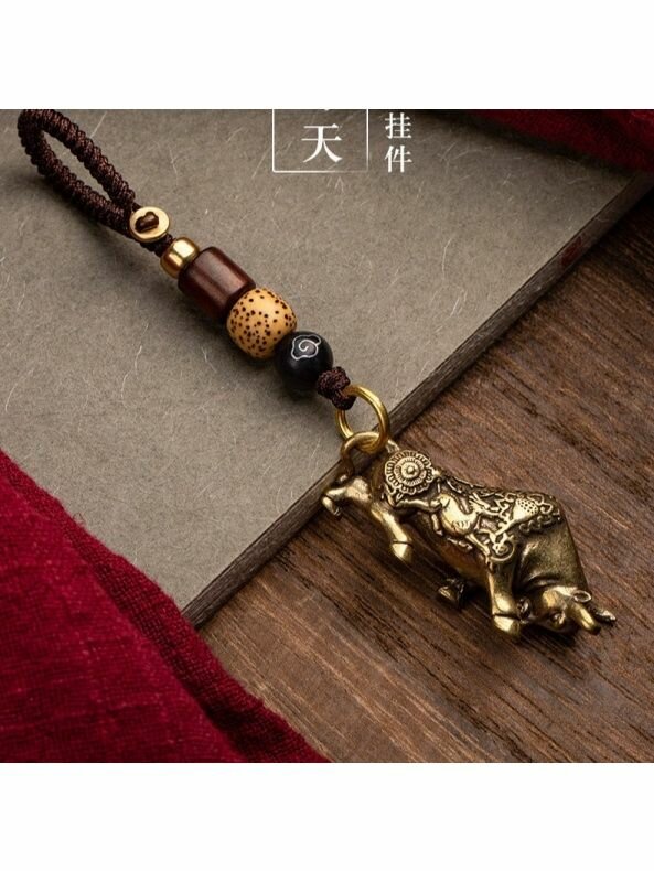 Yunzhonglu статуя быка, медная статуя, изделие декоративного искусства