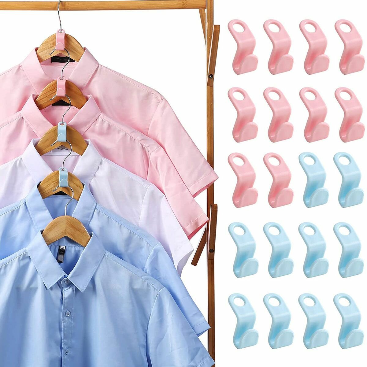 Крючки для вешалки, крючки петли на плечики для одежды. Вешалка органайзер для вещей