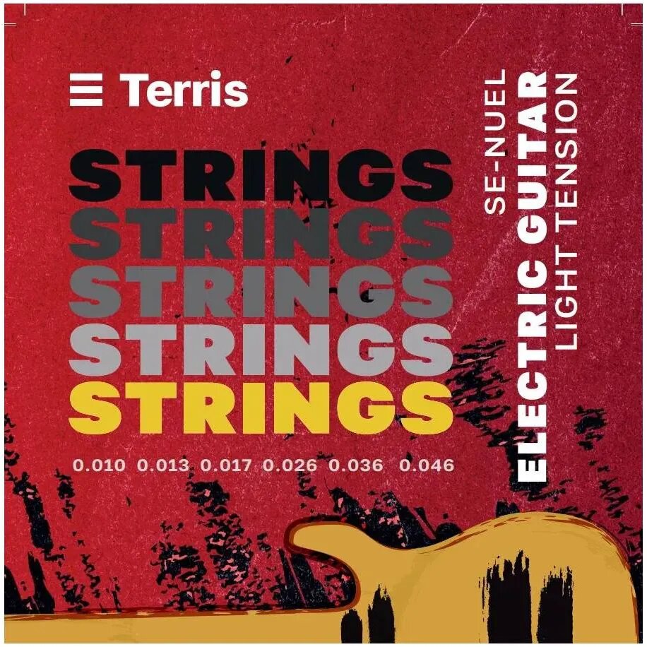 Струны для электрогитары Terris SE-NUE L Electric Nickel 10-46