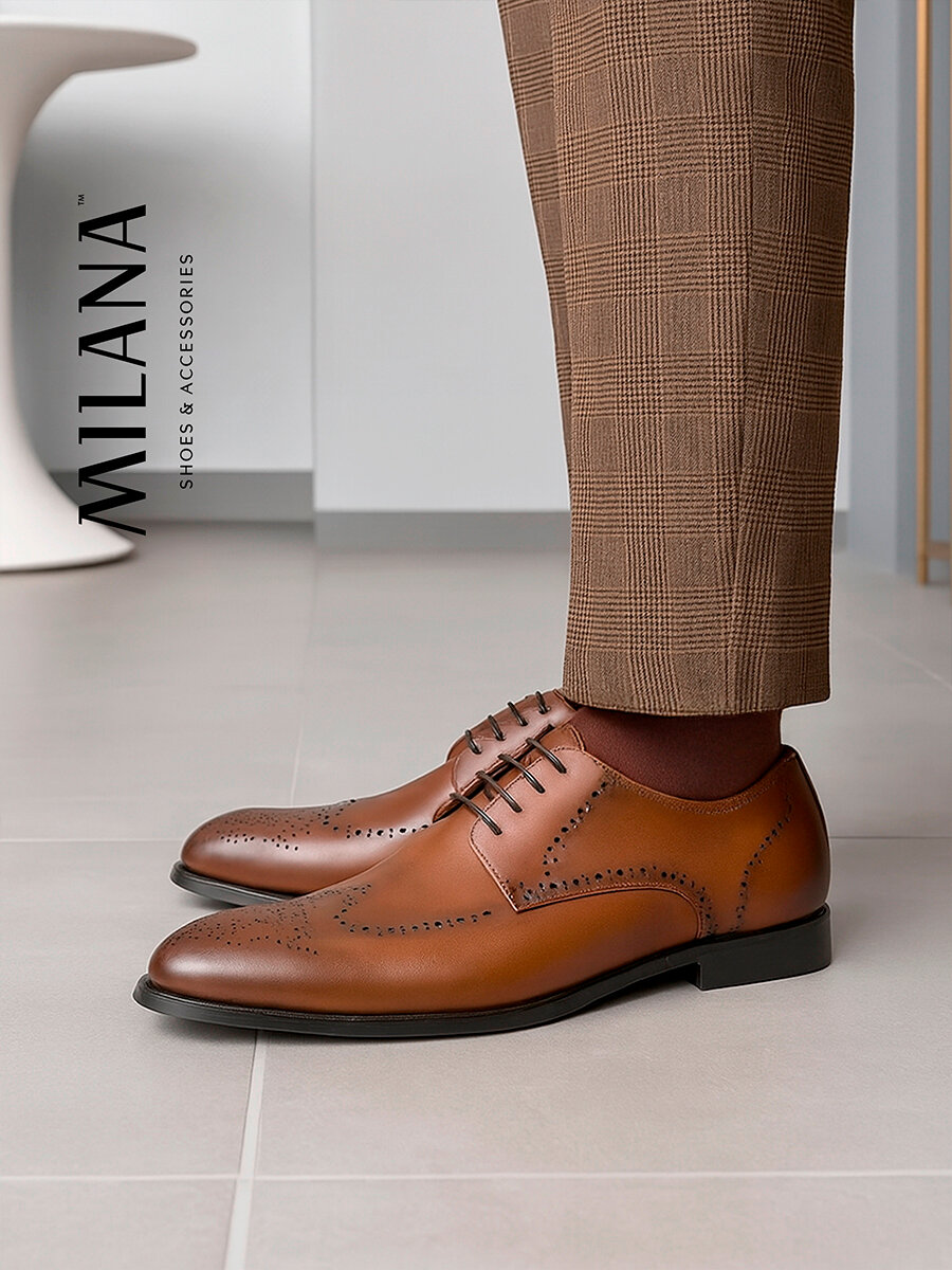 Полуботинки броги