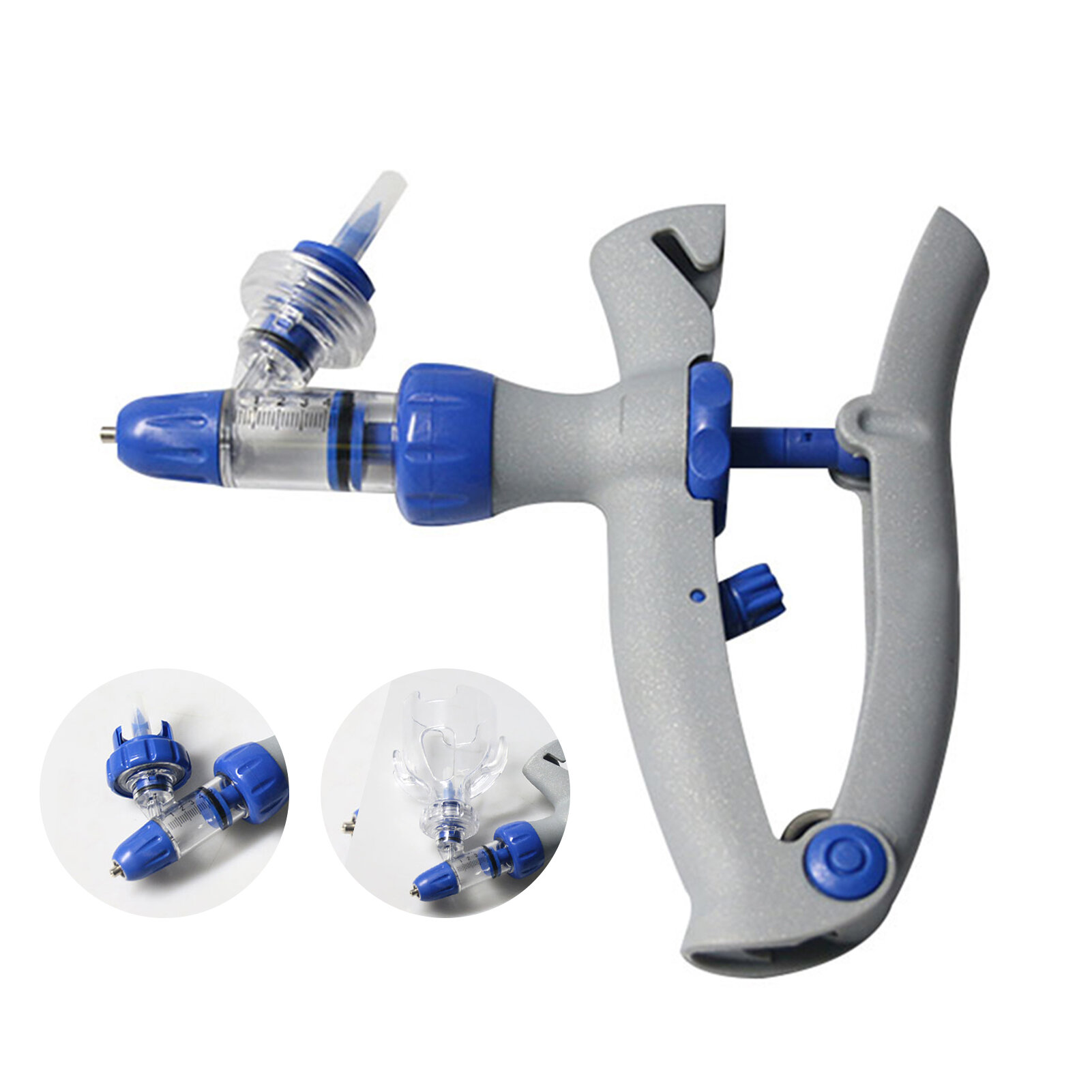 5 мл шприц-пистолет для крупного рогатого скота, регулируемый и непрерывный, инжектор для животных, птицы, скота, свиней, коз