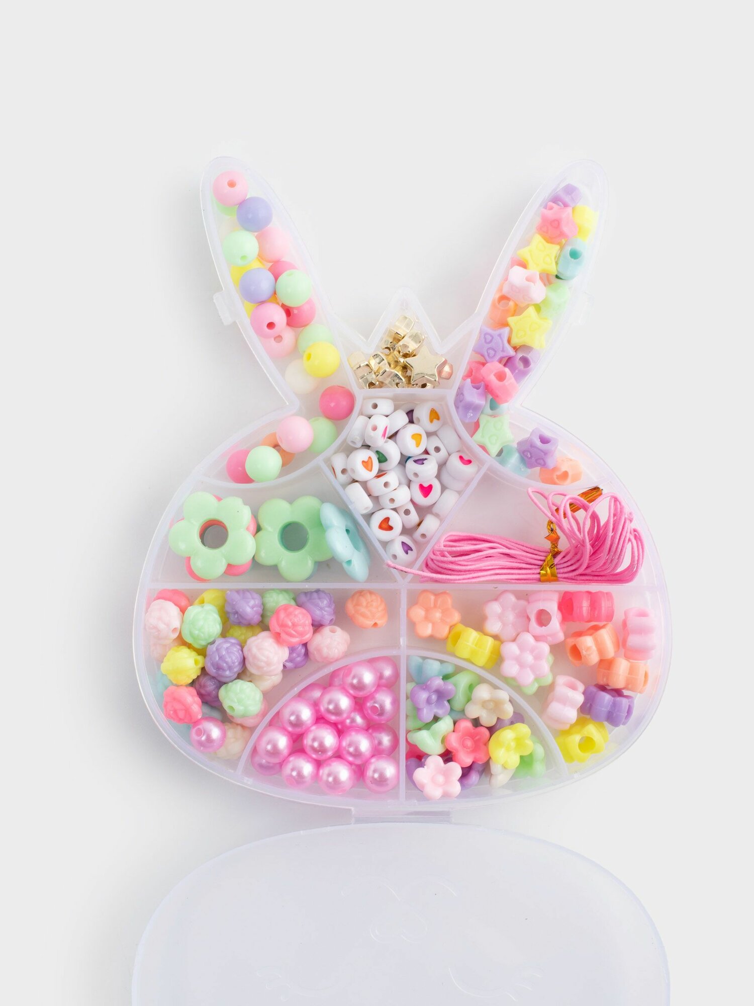 Набор для творчества, 14х12 см, создание украшений, пластик, Заяц, Creative