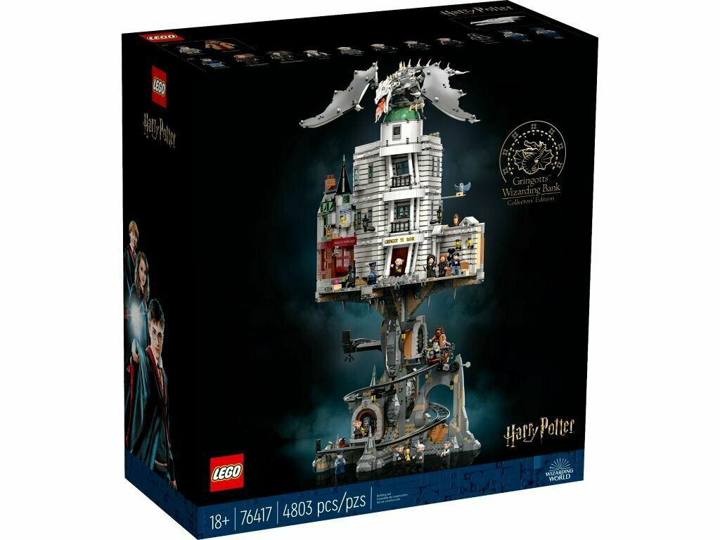 Конструктор LEGO Harry Potter 76417 Волшебный банк Гринготтса