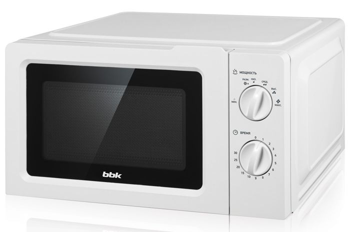 Микроволновая печь BBK 17MWS-781M/W, 700Вт, внутренняя камера 17л, белая