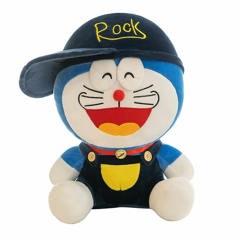 Мягкая игрушка Doraemon Дораэмон удивленный (синий кот)