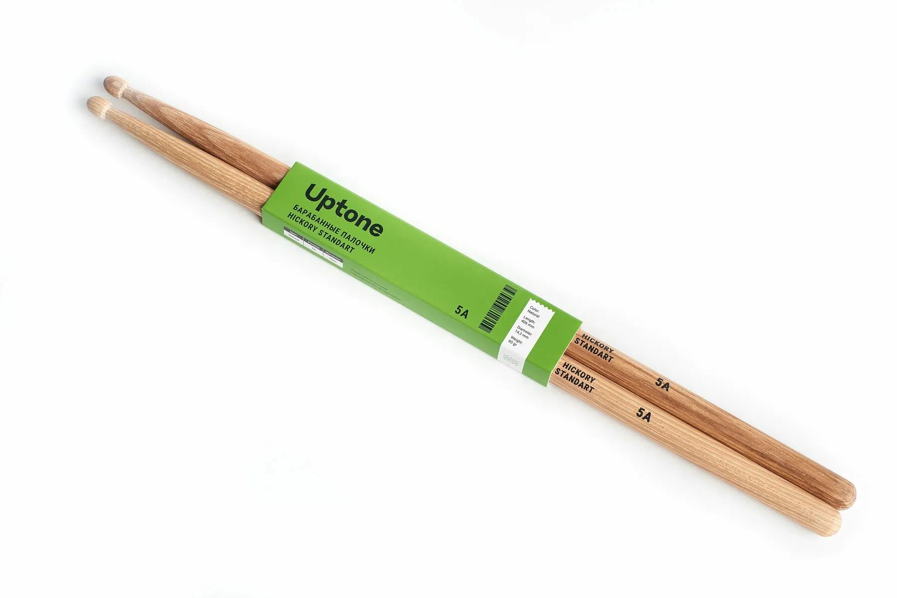 Барабанные палочки Hickory Standard 5A Natural