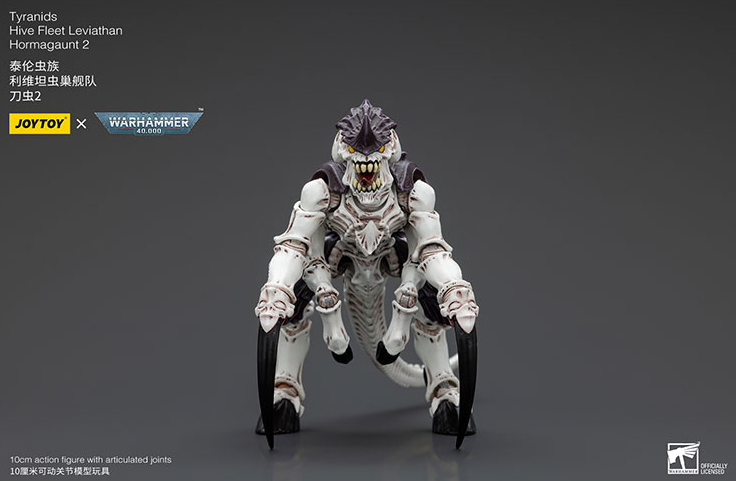 Подвижная фигурка JOYTOY Warhammer 40000 Tyranids Hive Fleet Leviathan Hormagaunt Brood. Hormagaunt 2