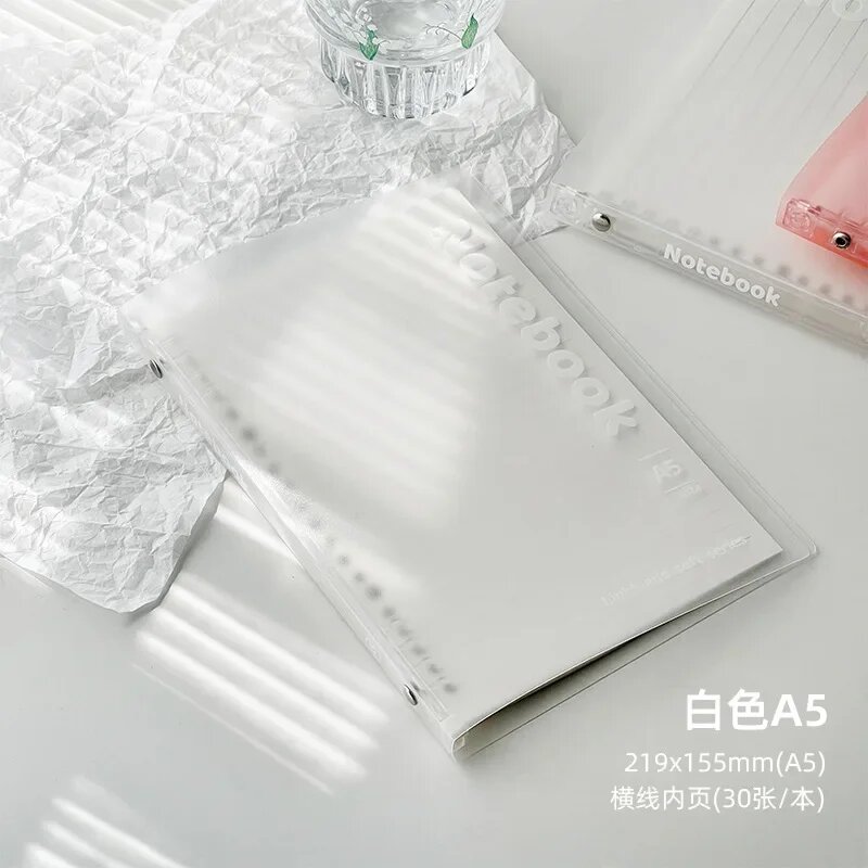 Блокнот A5/B5, вкладыши, 30 листов, линия с подарками, каваи, корейские канцелярские принадлежности, школьные принадлежности, блокноты для студентов, письмо