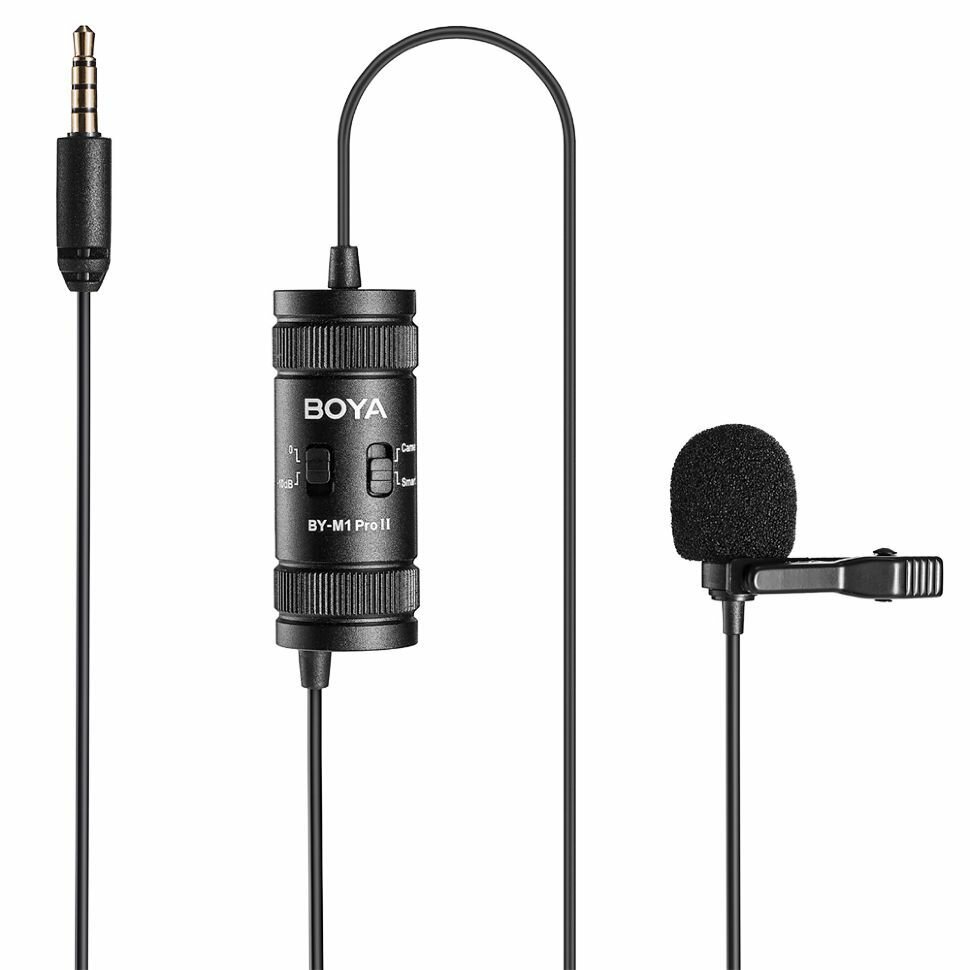 Микрофон петличный BOYA BY-M1 Pro II