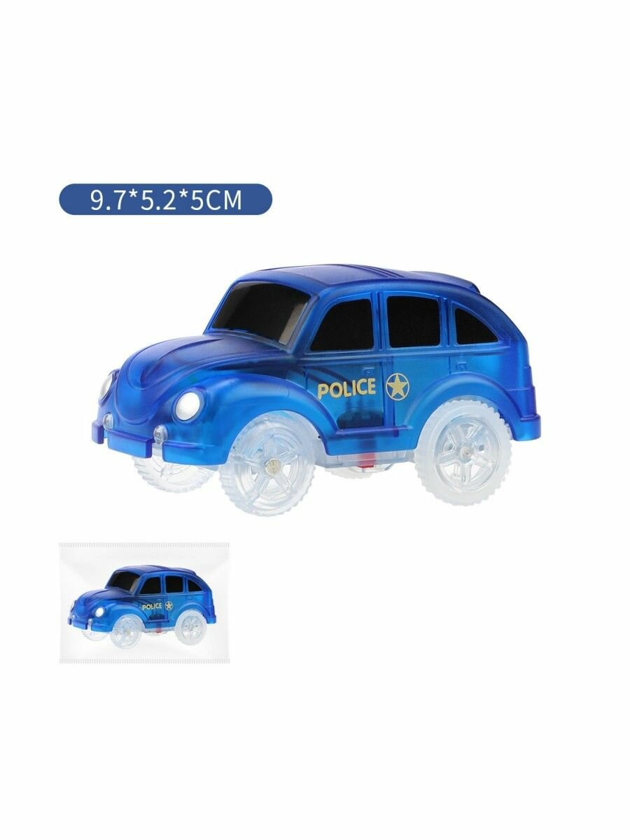 Новое в 2025 годуигрушка электрическая bright colored аксессуары для машины с ночной подсветкой, beetle, blue