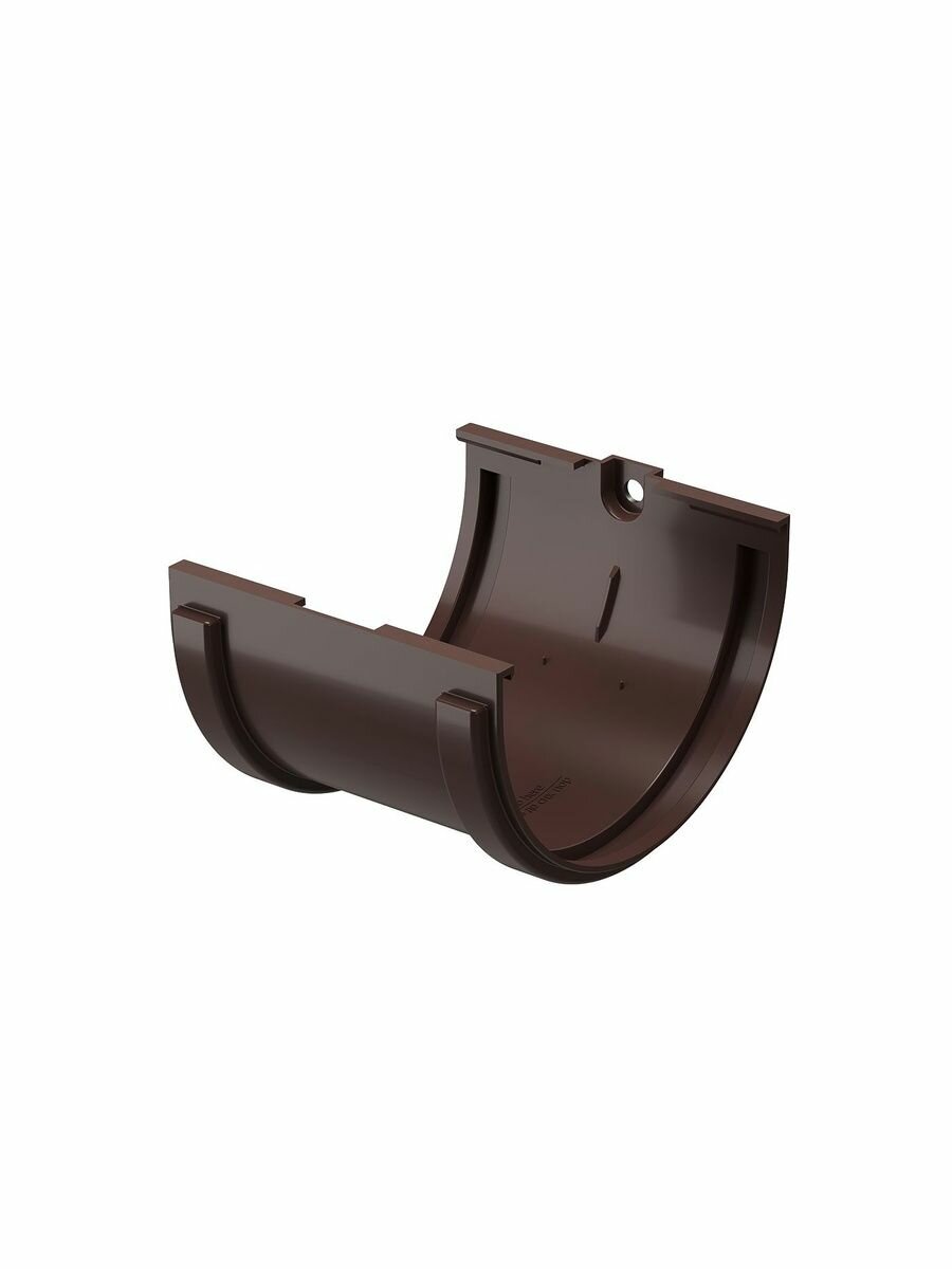 Docke (Дёке) STANDARD дача, Соединитель желобов 120 мм, коричневый.