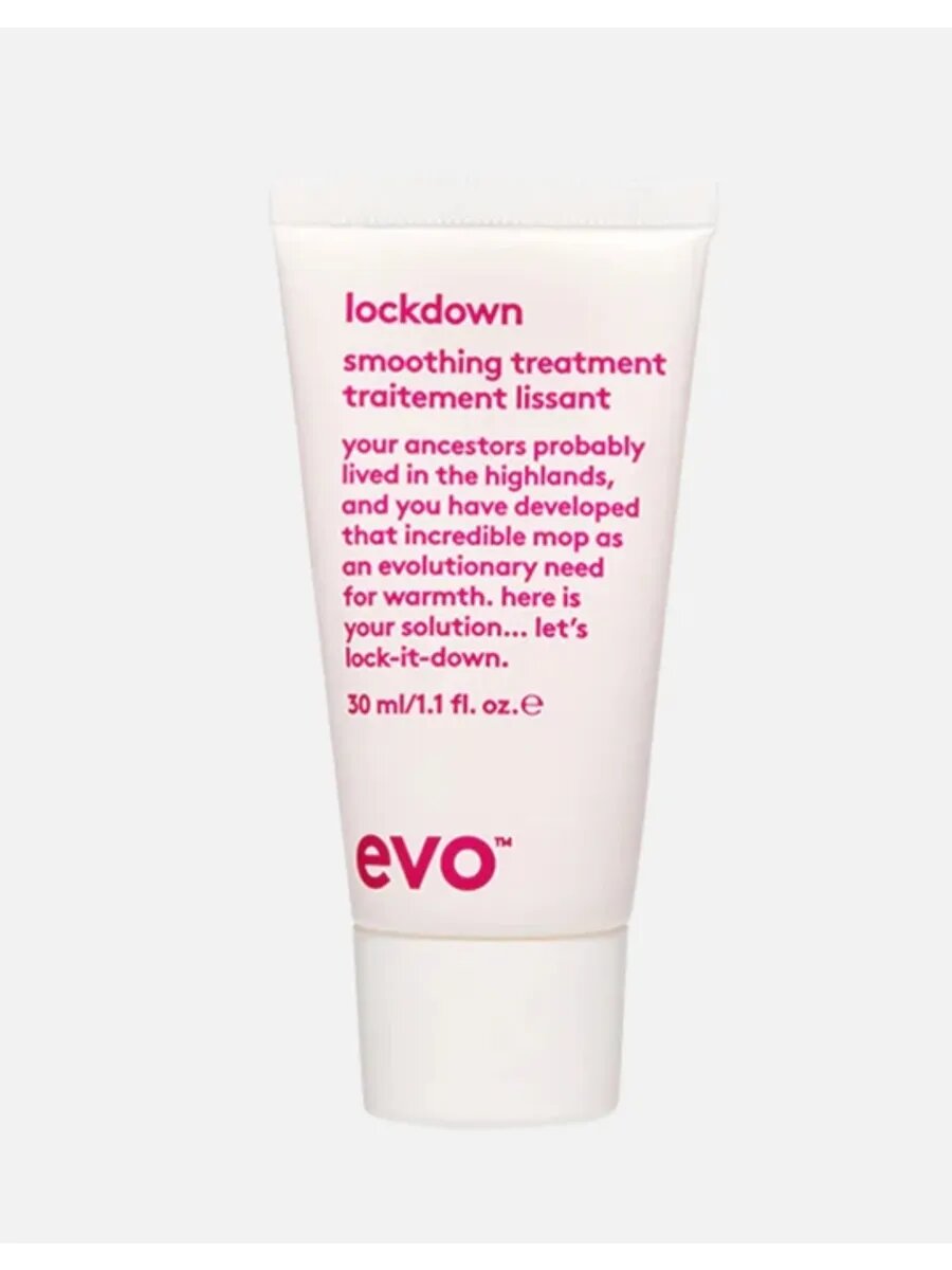 Разглаживающий бальзам для волос мини-формат EVO lockdown smoothing treatment (travel)