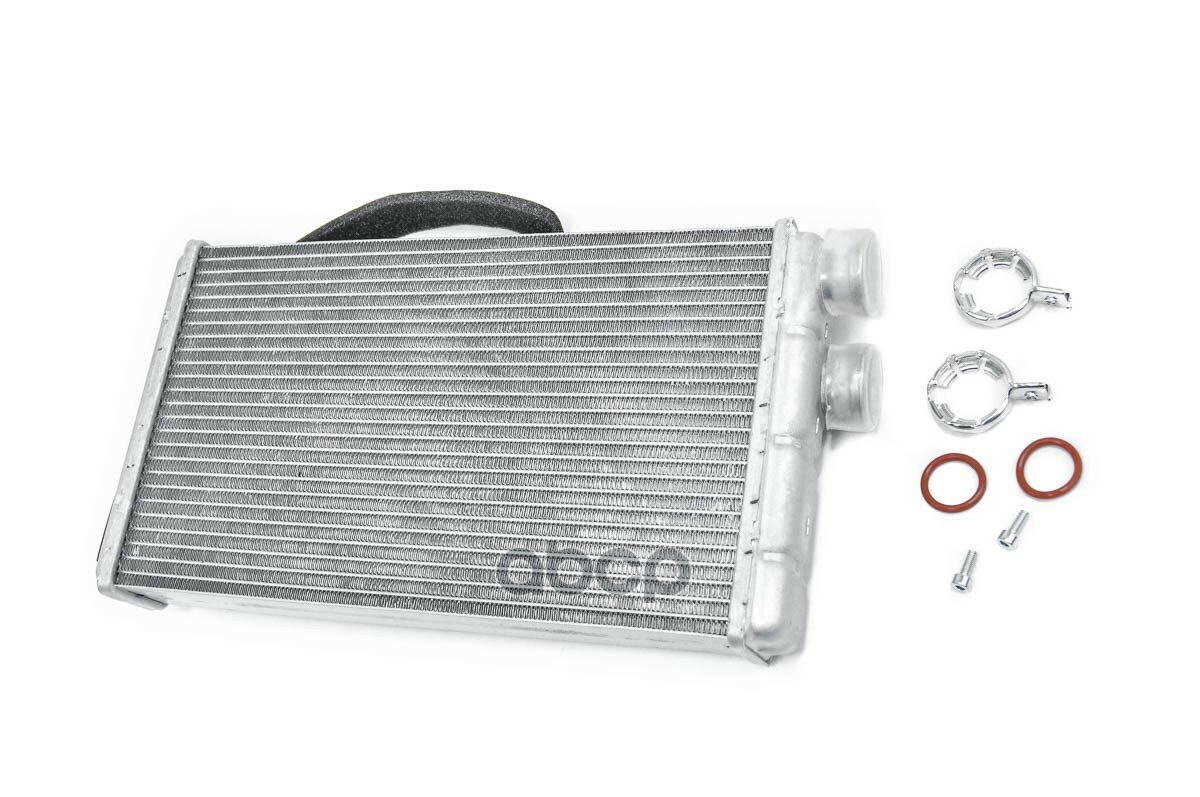 Радиатор печки Audi A4, A5, A6, A7, A8, Q5, Q7, Q8, E-Tron 15->, VW Touareg 18->, Bentley Bentayga с установочным комплектом.