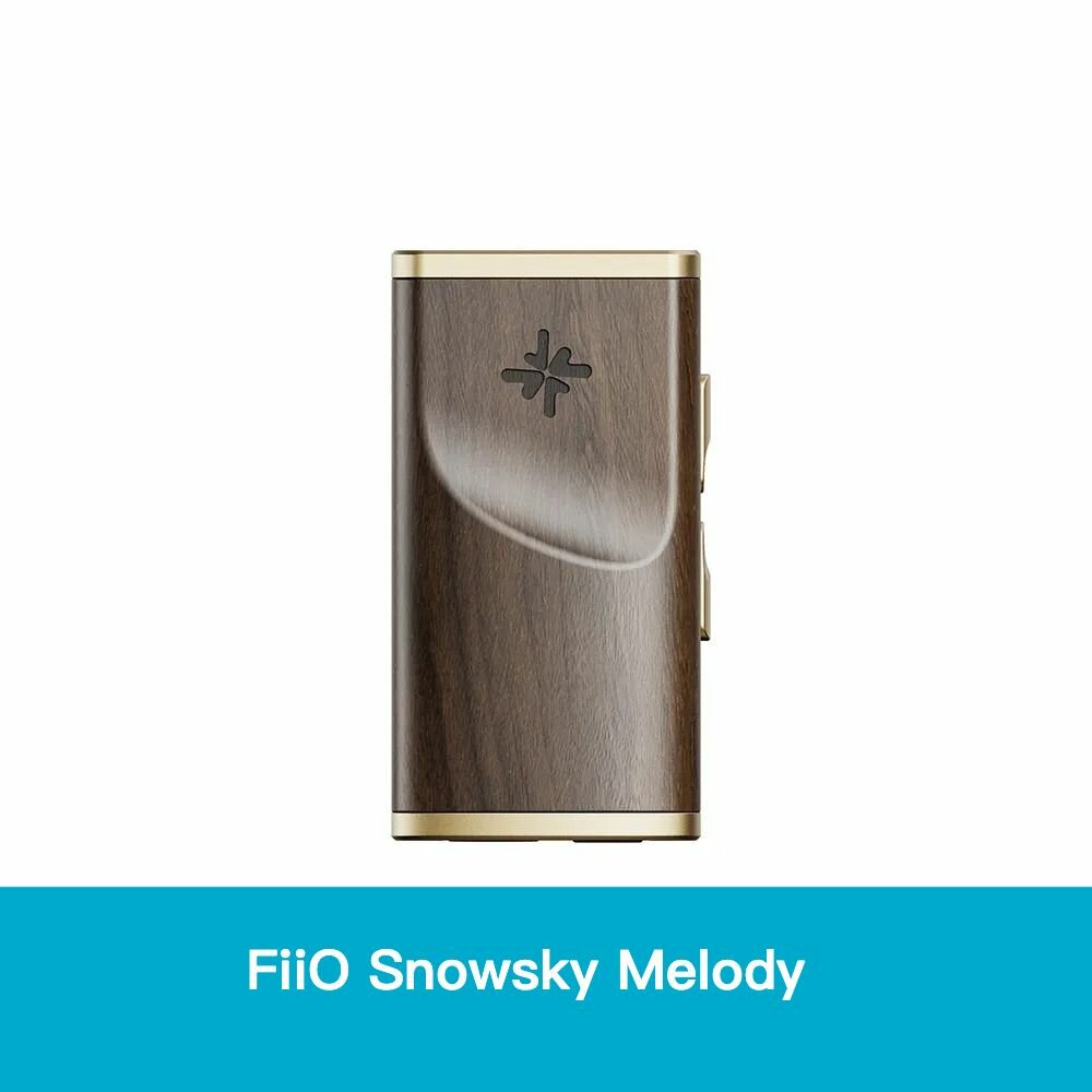 FiiO Snowsky Melody Портативный ЦАП-усилитель для наушников с 4,4-мм и 3,5-мм наушниками DSD256 10-полосный PEQ