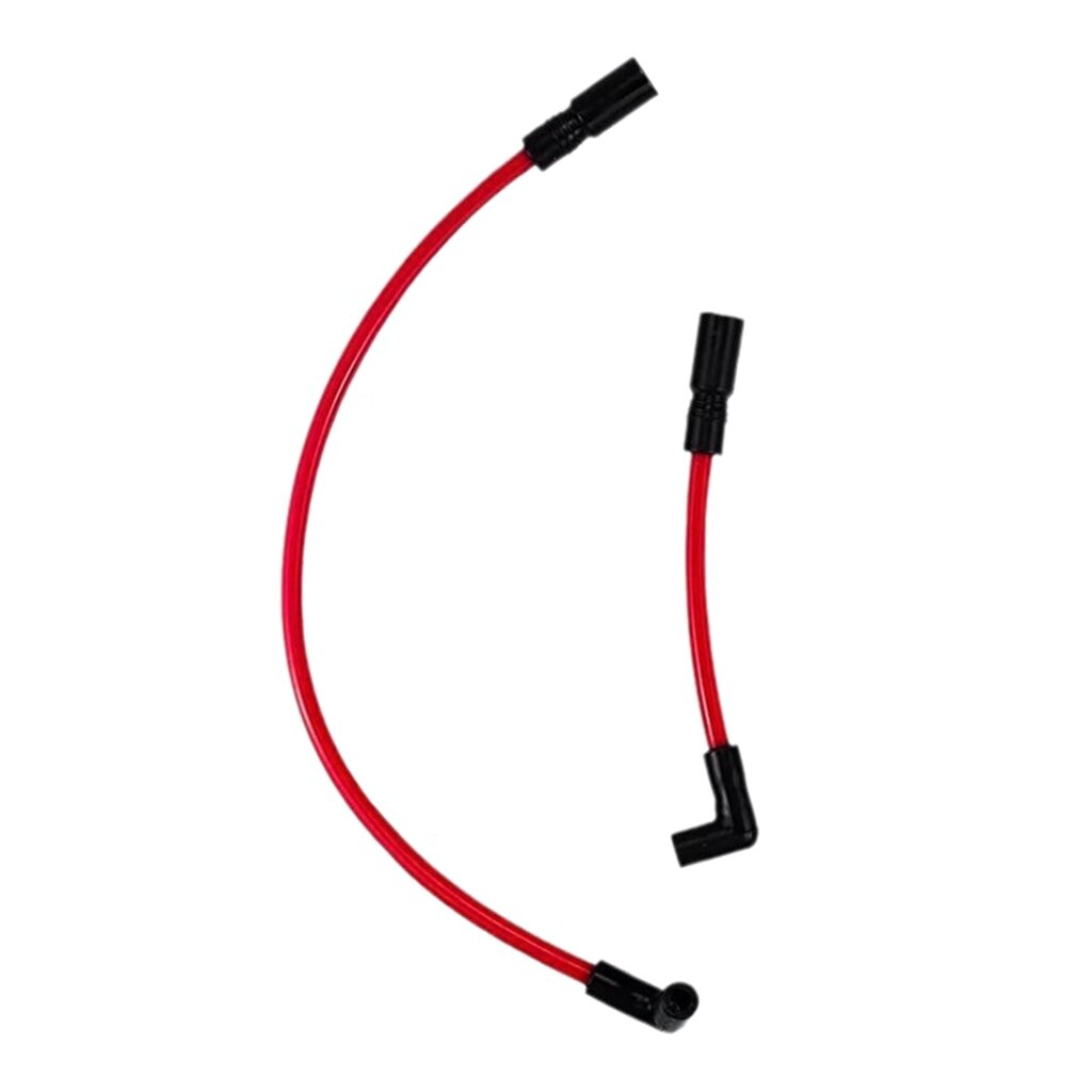 2 шт. провода зажигания 10.4 мм 10 мм для замены на мотоцикле Big Twin 1999-2019, водонепроницаемые