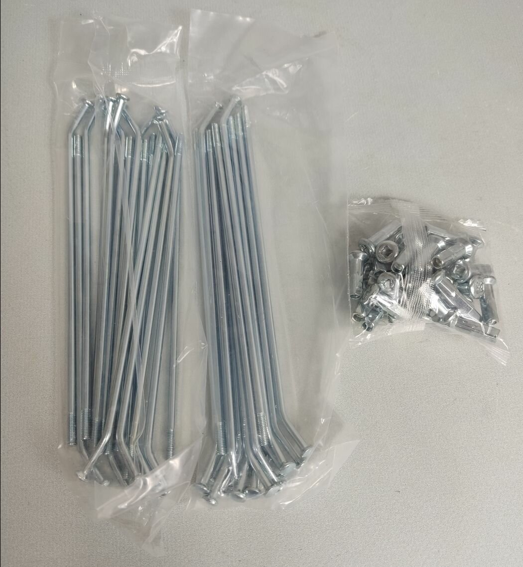 Спицы + ниппель Кросс 14" XR125/TTR125 (D 3.1 мм, L 156 мм, компл 32шт)