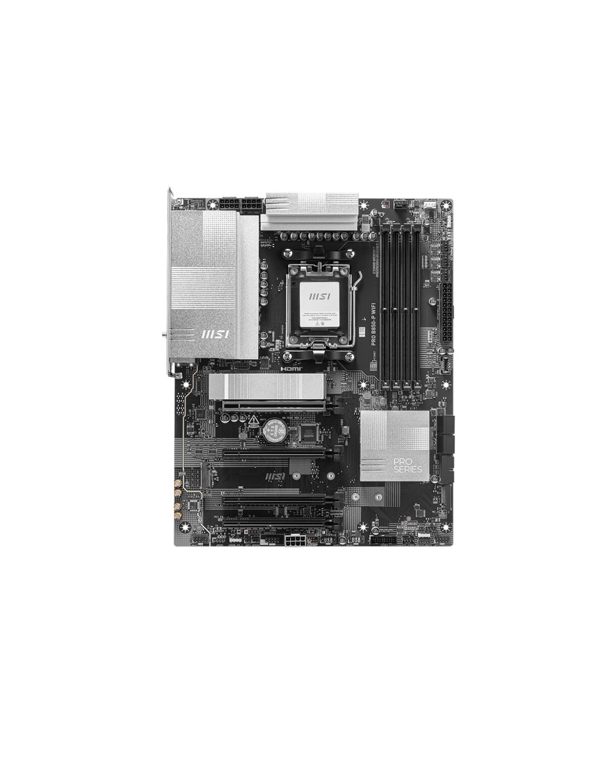 Материнская плата MSI PRO B850-P WIFI ATX AM5 AMD B850 4xDDR5 (256ГБ)