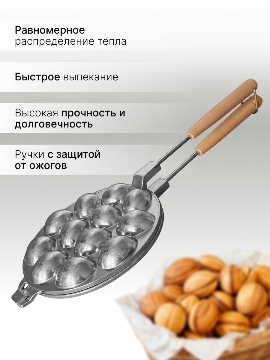 Форма для выпечки, Круглая, 12 яч, 1 шт