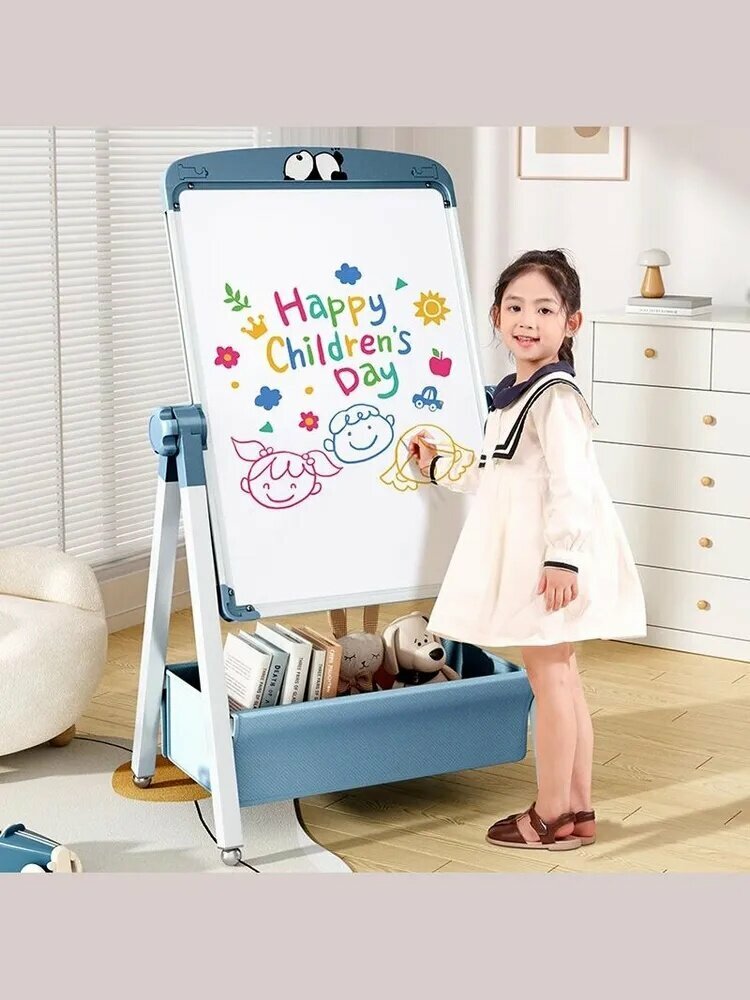 Мольберт Детский Двухсторонний С Набором