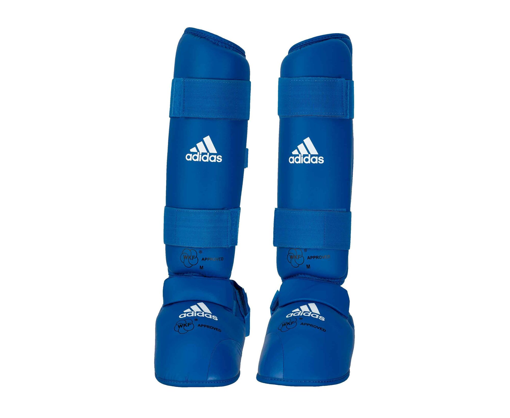 Защита голени и стопы WKF Shin & Removable Foot синяя (размер S)