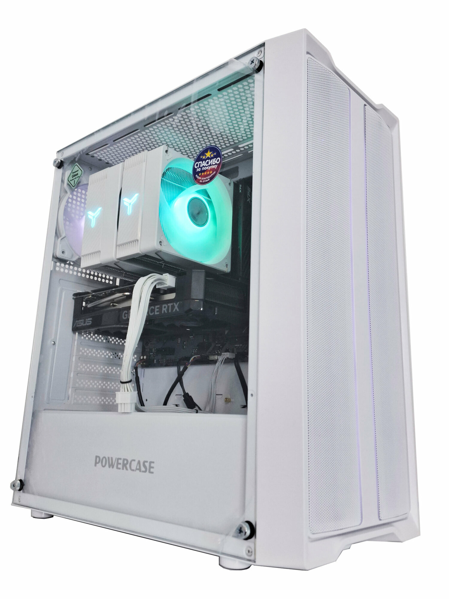 Игровой компьютер CyberNote E2935 (AMD Ryzen7 9700X DDR5 64Гб / SSD M.2 NVMe 1Тб / RTX5060 Ti 16Гб / Win11Pro)