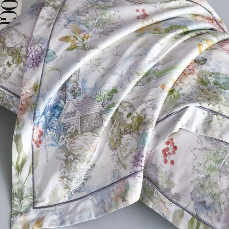 ASABELLA 2232-OSPS 1,5-спал: Комплект с одеялом 160х220, египетский хлопок/тенсел