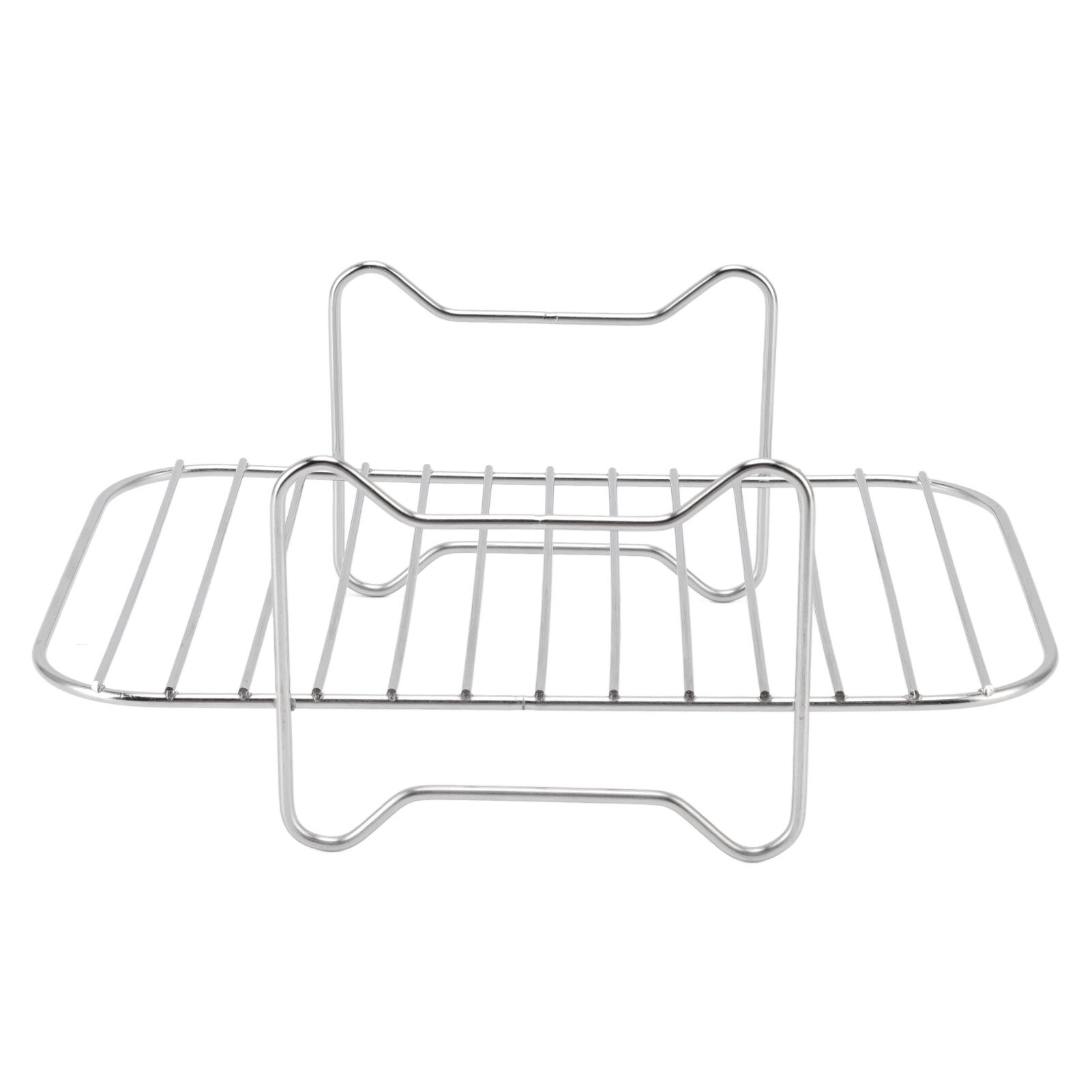 Стойка для фритюрницы из нержавеющей стали, аксессуары для фритюрницы, универсальный держатель для гриля, инструменты для барбекю на открытом воздухе