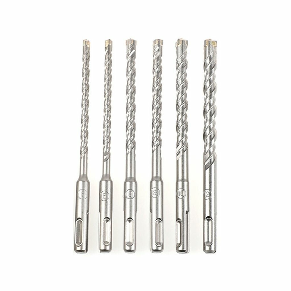 Сверла с четырехгранной насечкой для стекла и бетона 5-16мм
