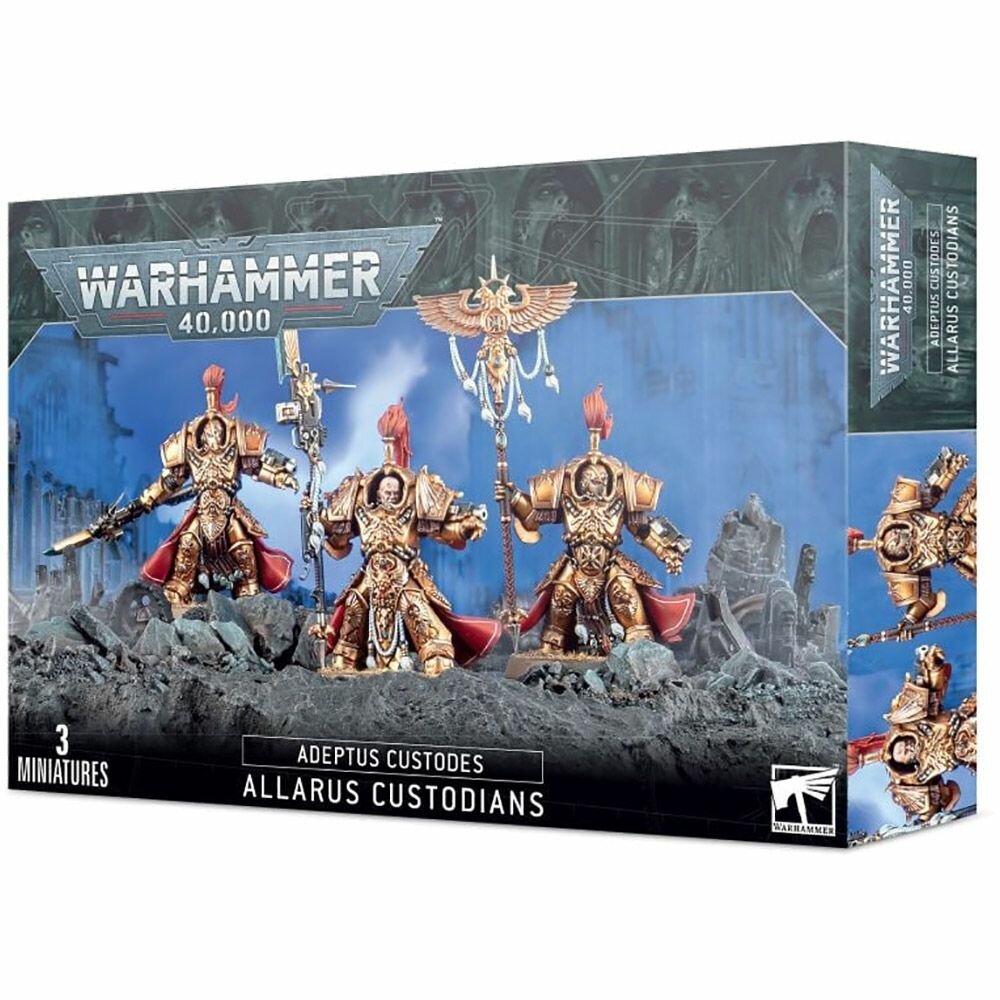 Набор миниатюр Warhammer 40K: Adeptus Custodes: Allarus Custodians (2023)