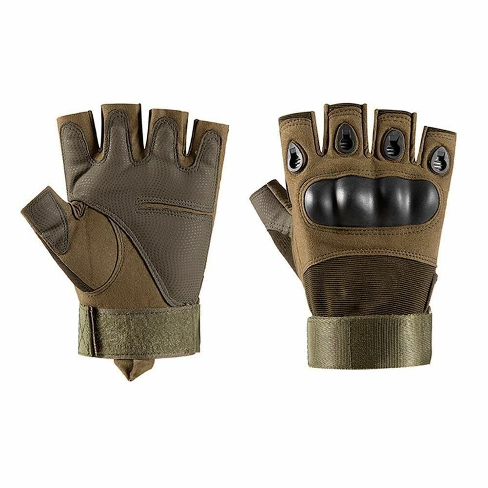 Перчатки тактические мужские без пальцев , мотоперчатки