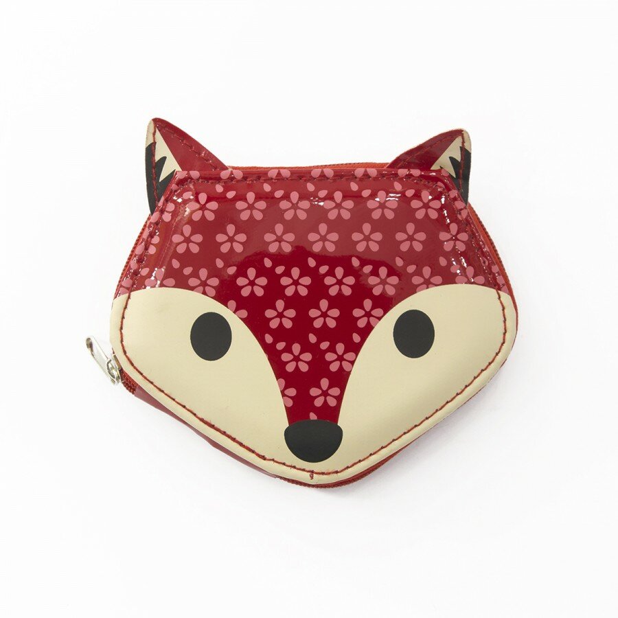 Набор дорожный в кошельке Лис 11 х 8,5 см красный HEMLINE N4351/3