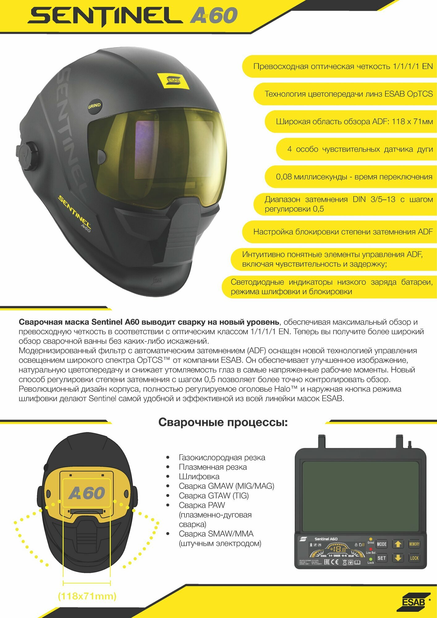 Маска сварщика