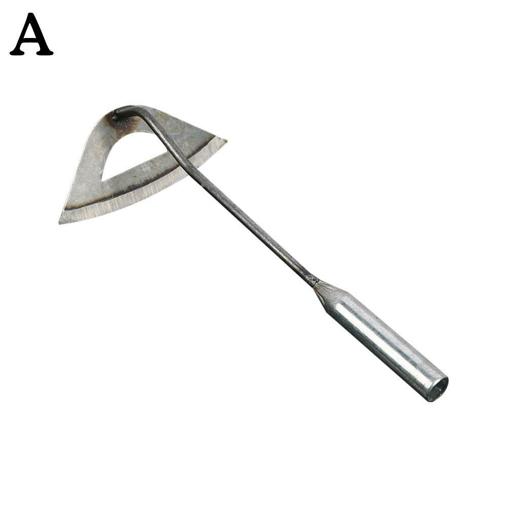 Полая/квадратная мотыга в форме полумесяца, подходящая для прополки и выращивания цветов и овощей