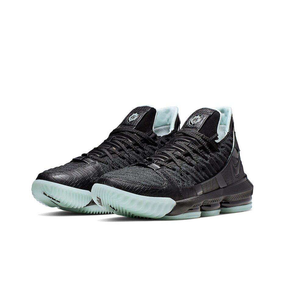 Кроссовки NIKE Lebron 16, размер EU 41 стопа (26CM), black — фото 1