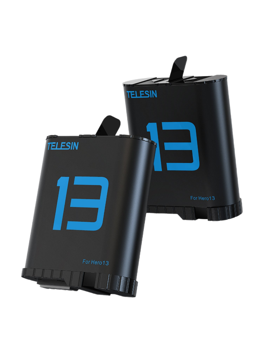 Комплект аккумуляторов Telesin, 2шт, для GoPro Hero 13, 1900 mAh, S0-BTR-06-TGP
