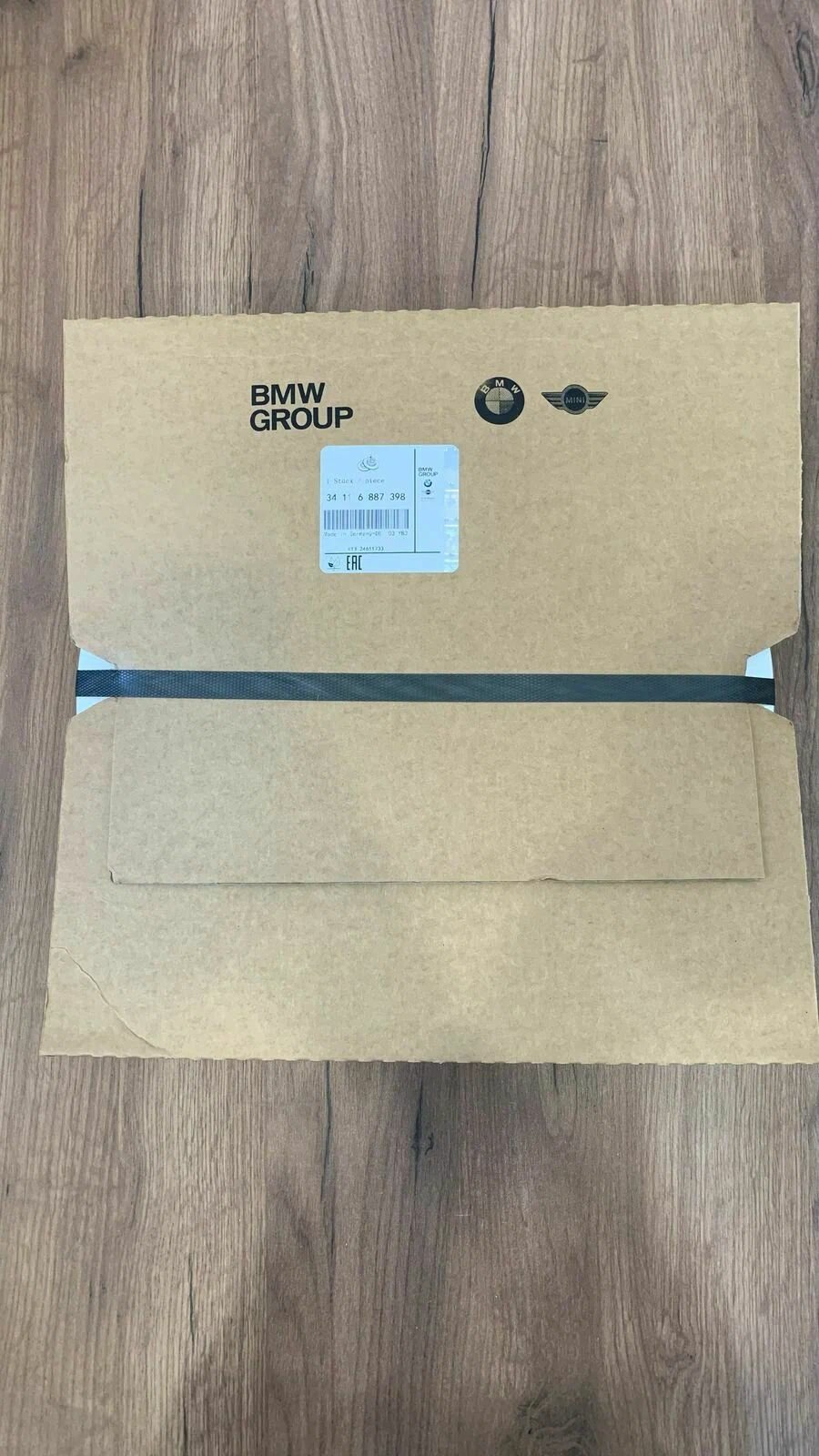 Диск тормозной передний правый BMW 34116887398 X5 G05; X6 G06; X7 G07