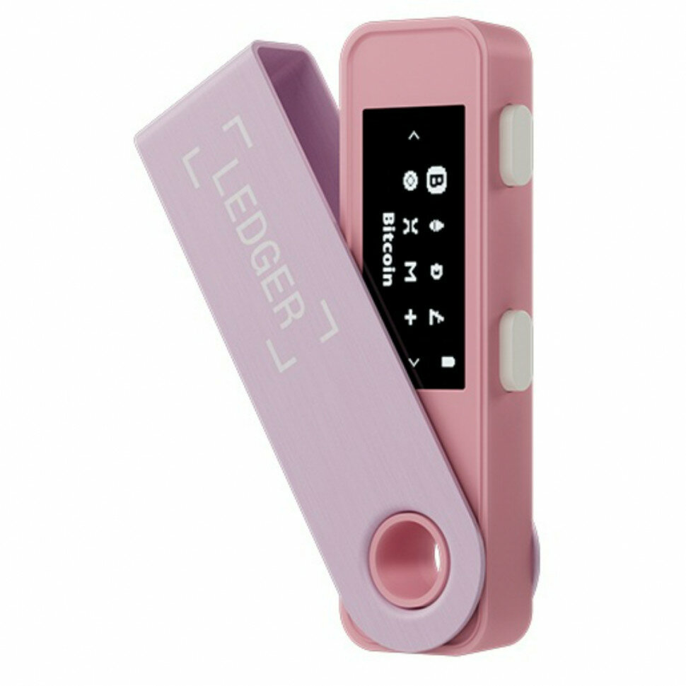 Криптокошелек Ledger Nano S Plus 1 шт, Pastel Pink