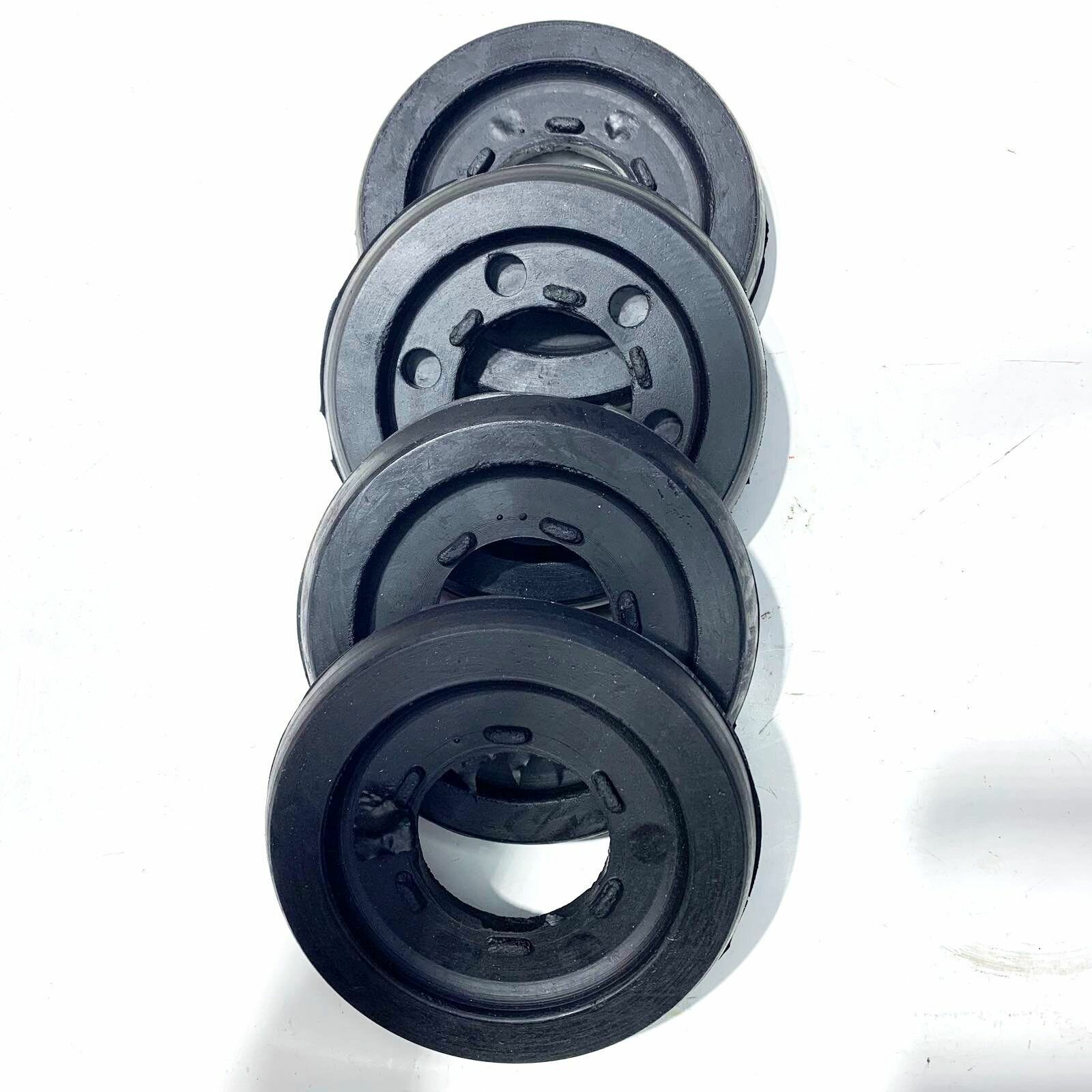 Обод катка тележки широкий резиновый Буран, мотобуксировщик. 4 штуки.