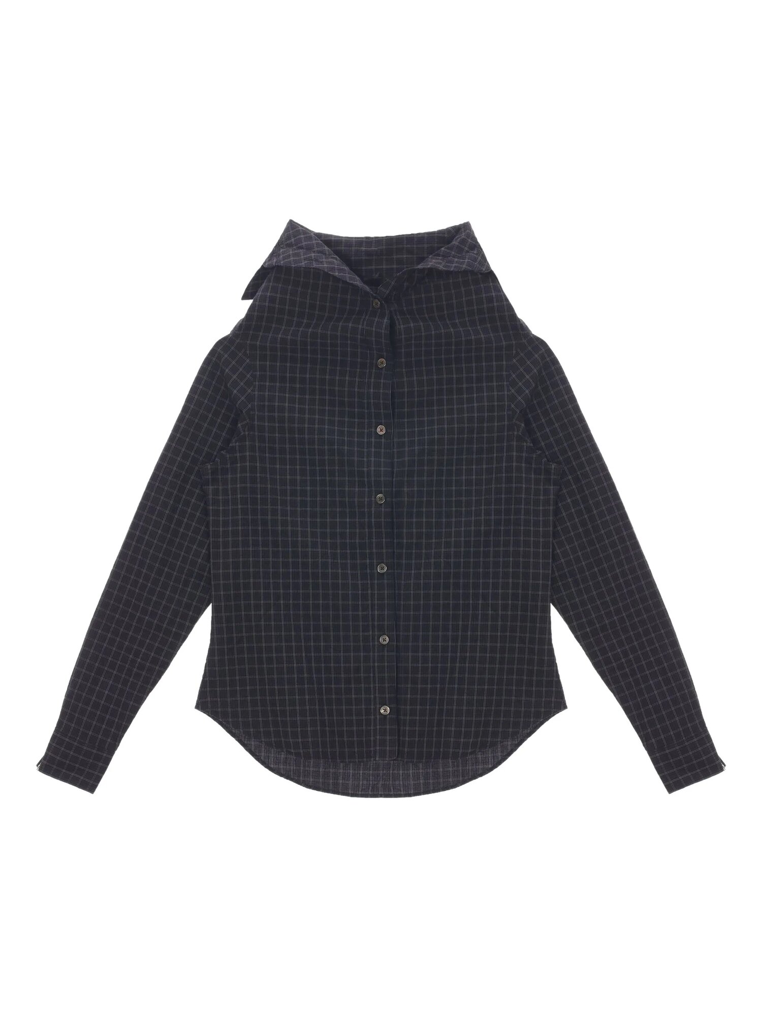 Рубашка Checked long-sleeve shirt