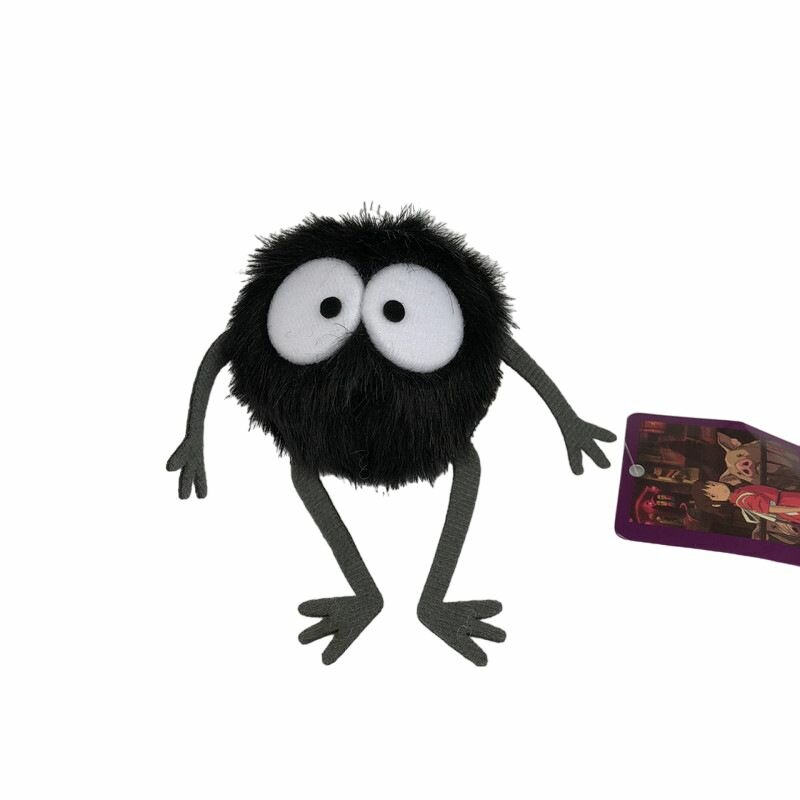 Мягкая игрушка - брелок Сусуватари Черные чернушки из Тоторо и Унесенные призраками