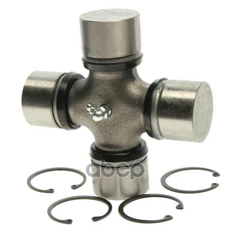 Крестовина КАМАЗ-евро, МАЗ вала карданного большая в сборе (50х155мм) (стопорные кольца) MEGAPOWER MEGAPOWER Automotive арт. 2.