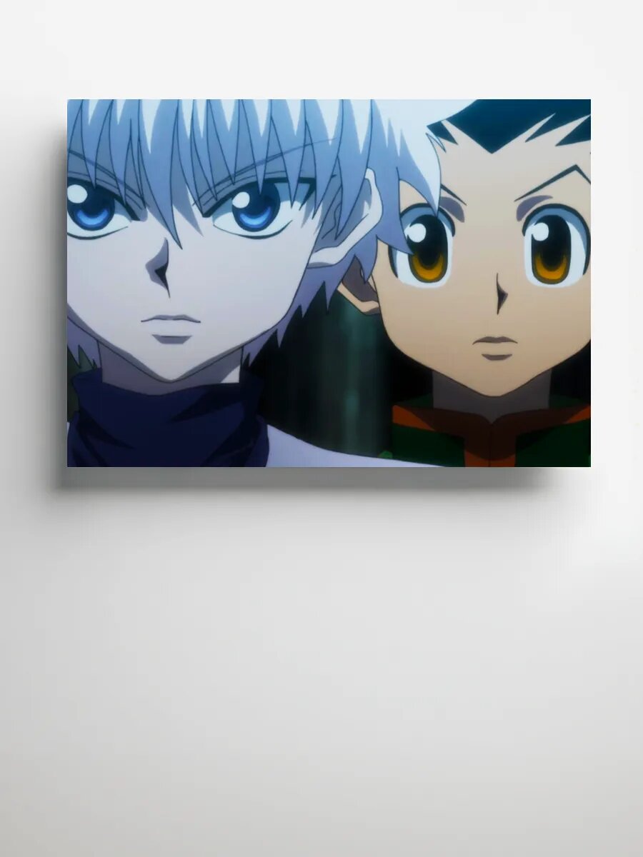 Постер hunter x hunter плакат 30 A2, матовая фотобумага премиум качества — фото 1