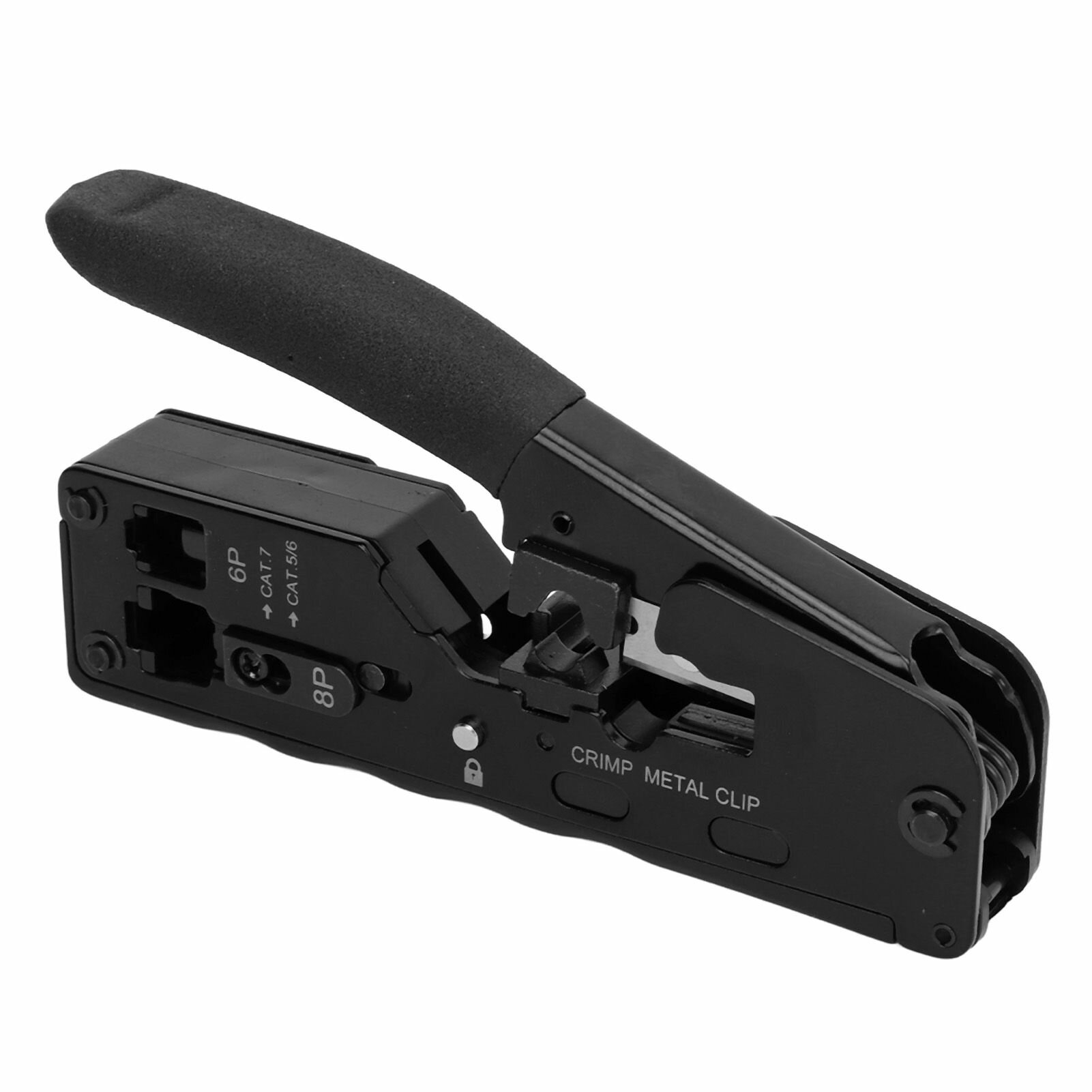 Обжимной инструмент RJ45, проходные щипцы, 6P 8P, инструмент для обжима проводов Ethernet, резак для RJ11 RJ12 Cat5 Cat6 Cat7
