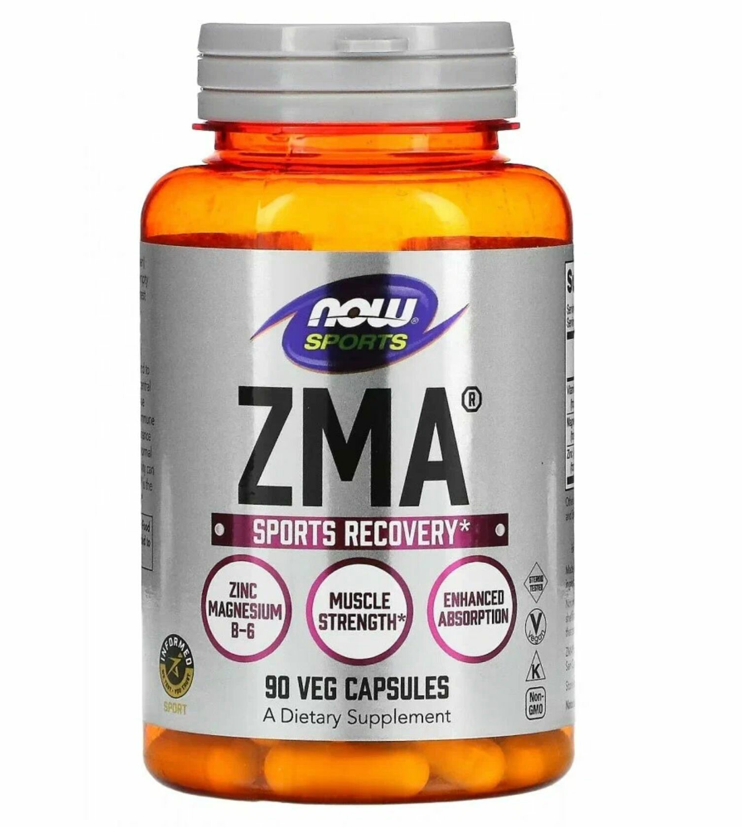 NOW ZMA(R) 90 капсул.