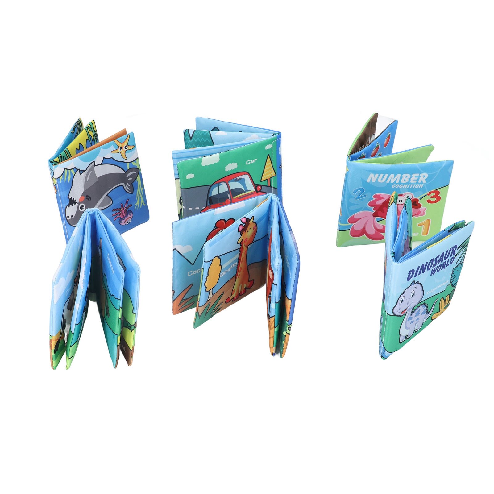 6 шт. Водонепроницаемые детские книжки для ванны, безопасные и развивающие игрушки для малышей, подарки для детей